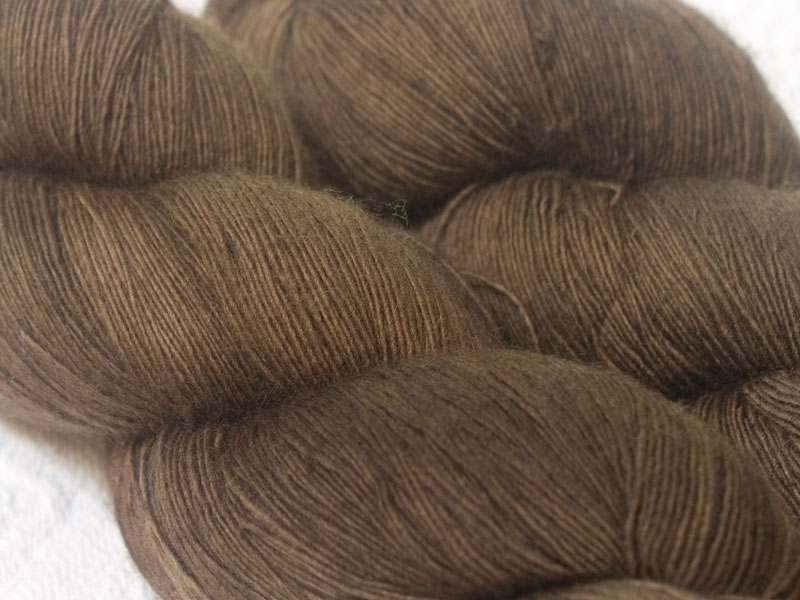 Olwen Lace Quiet Earth - Triskelion Yarn | Hand-dyed yarn from Wales