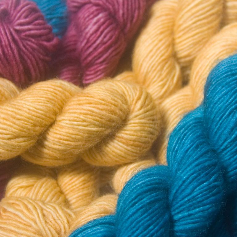 Triskelion Yarn - Hand-dyed wool and yarn from Wales