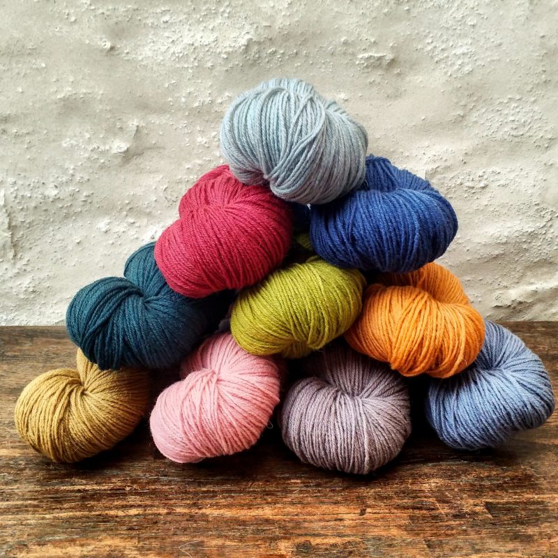 Triskelion Yarn - Hand-dyed wool and yarn from Wales